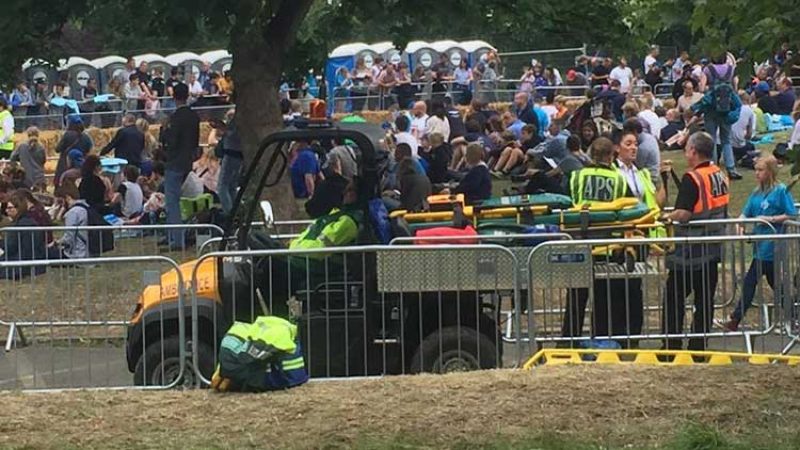 Medical Rescue UTV Skids For Large Crowd Events