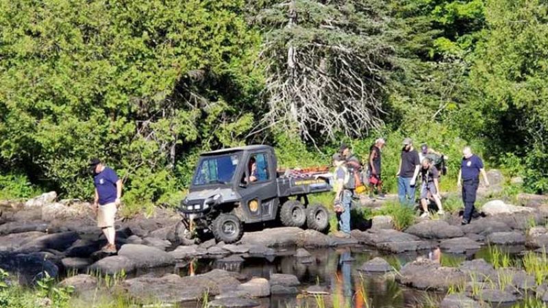 Search Party with UTV